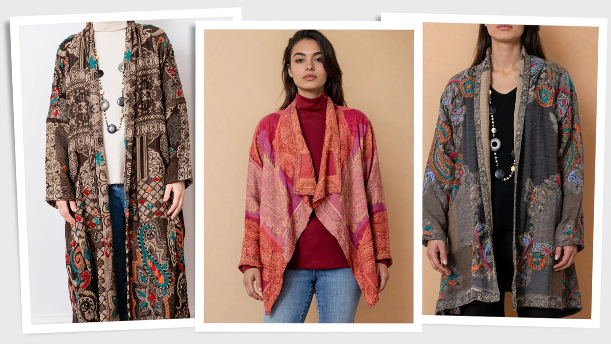Pashmina-Style Jackets – The Wardrobe