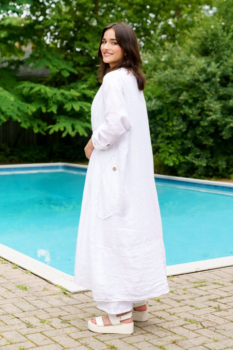 Dune Linen Duster – The Wardrobe
