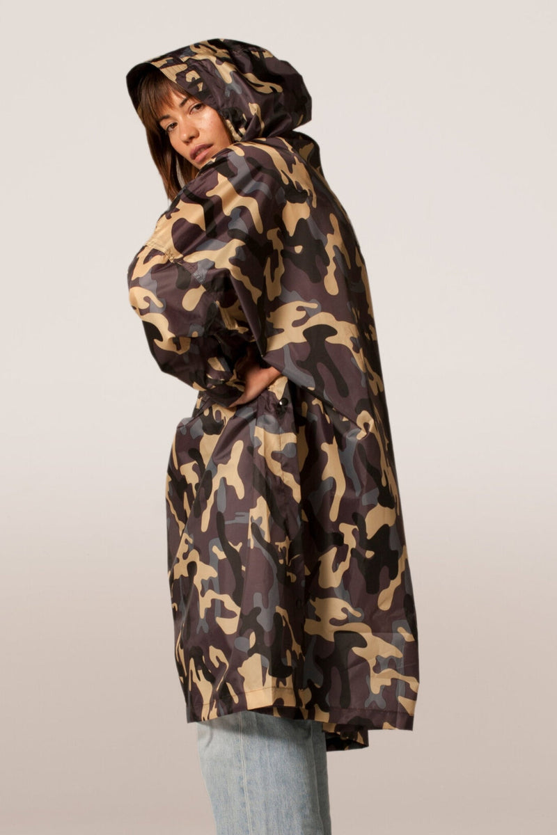 Rain Poncho - Jungle Camo – The Wardrobe